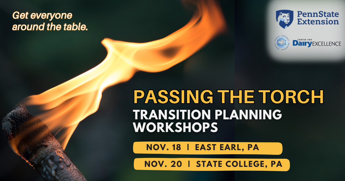 Learn How to Navigate Farm Transition at Upcoming Workshops | Center ...