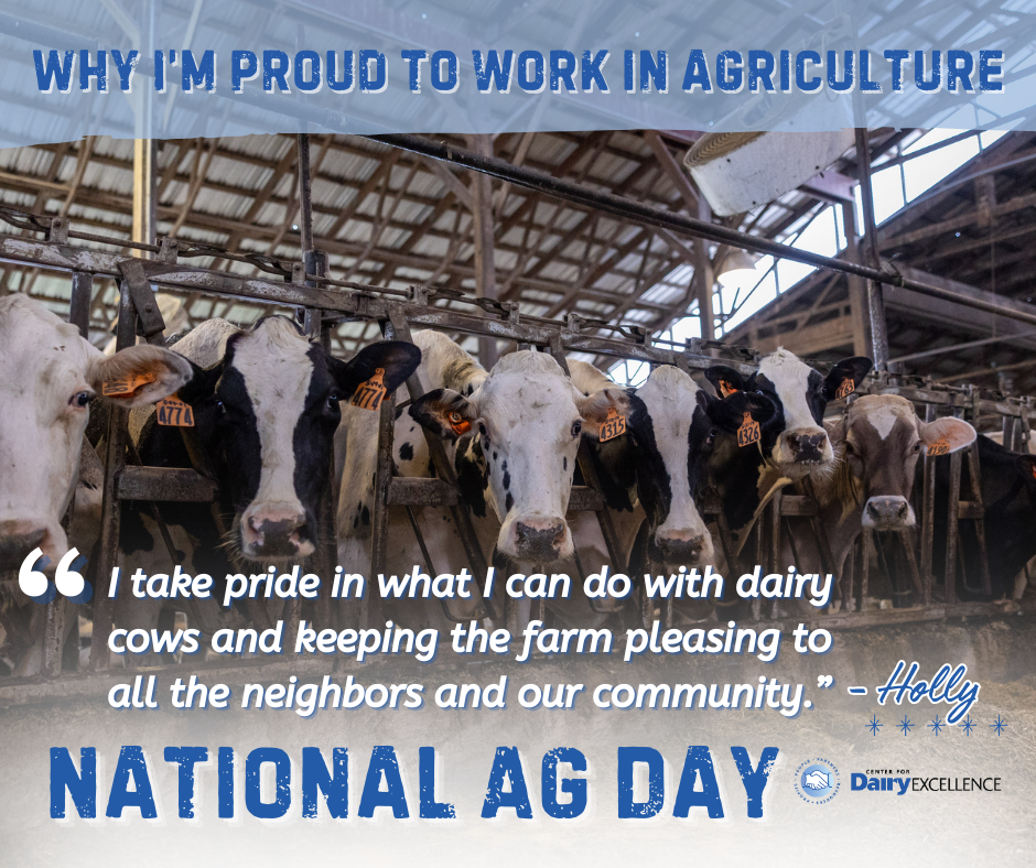 Celebrating National Agriculture Day | Center for Dairy Excellence