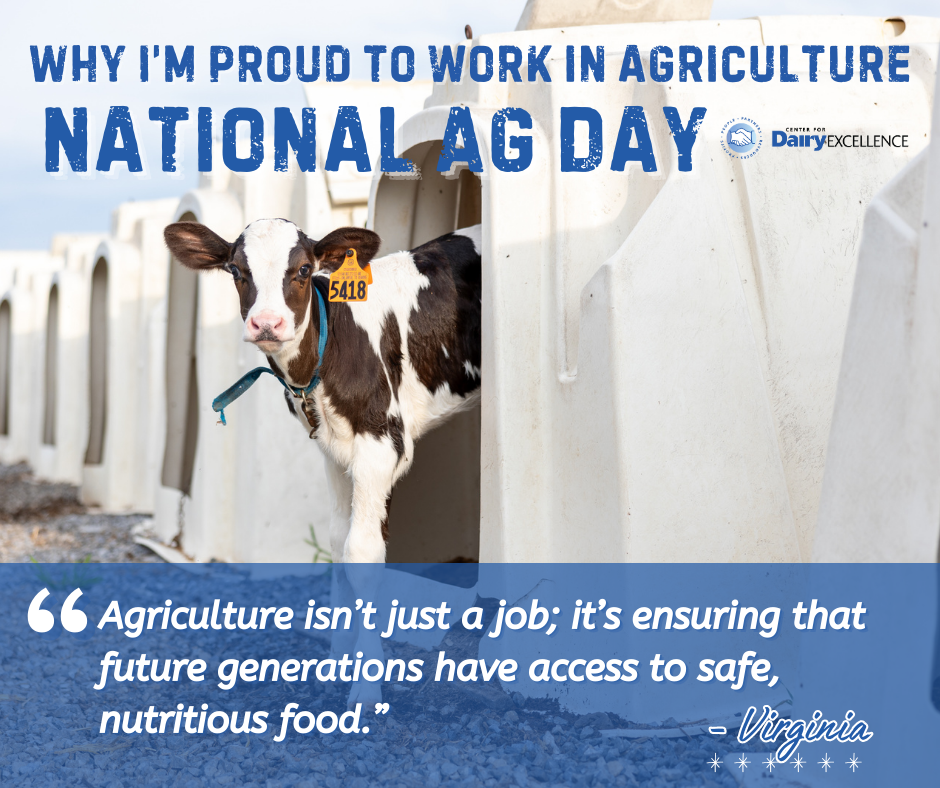 Celebrating National Agriculture Day | Center for Dairy Excellence