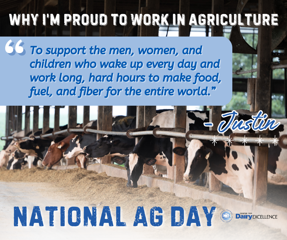 Celebrating National Agriculture Day | Center for Dairy Excellence