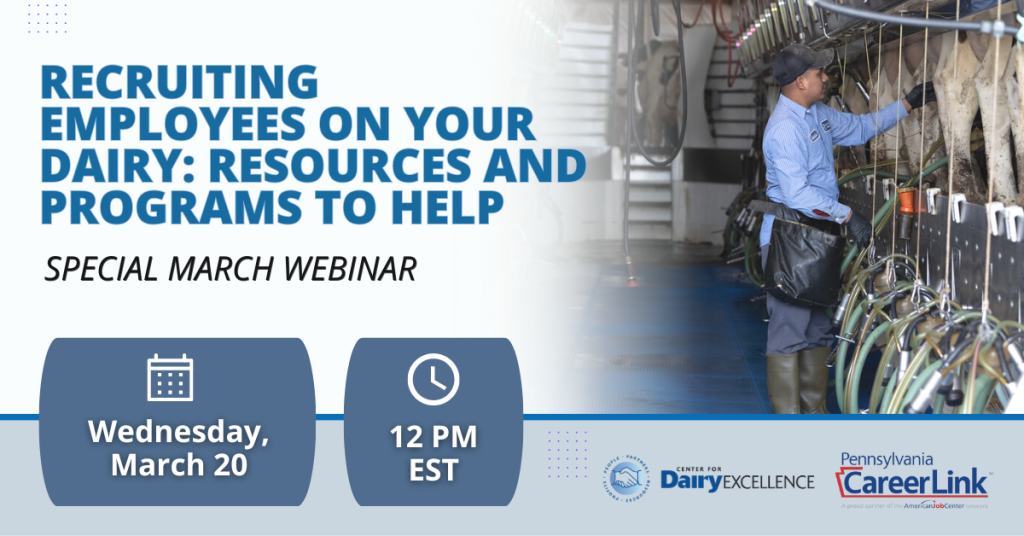 “Recruiting Employees on Your Dairy: Resources and Programs to Help ...