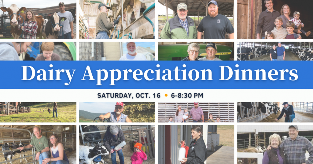 Save the Date for Free Dairy Appreciation Dinners Across State | Center ...
